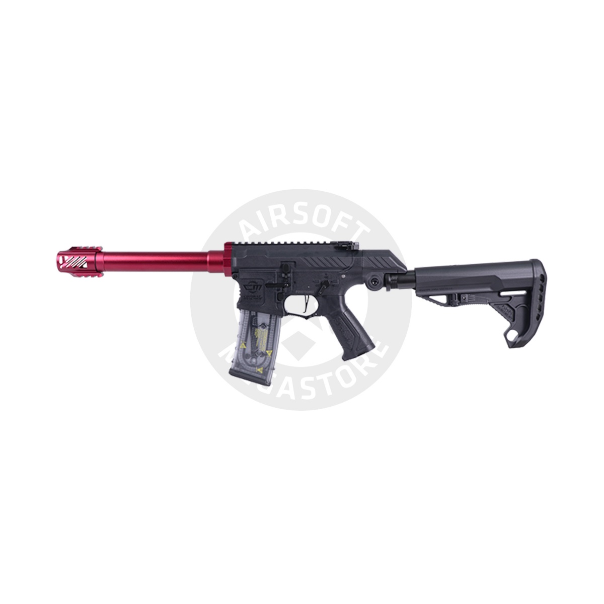 G&G SSG-1 USR Airsoft AEG Rifle w/ Variable Angle Stock and ETU Mosfet (Color: Red) | Airsoft ...